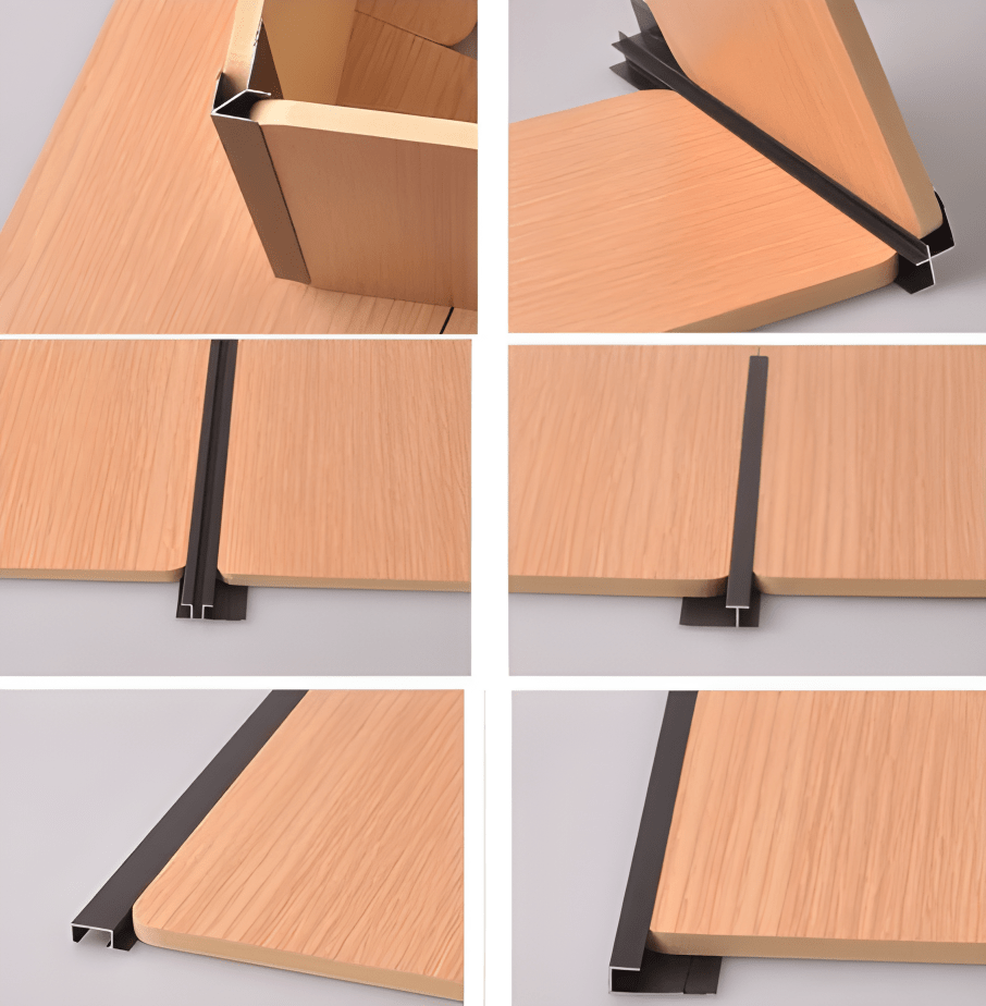 Aluminum Wall Panel Trims: Durable Metal Edge Strips for Stylish Wall ...