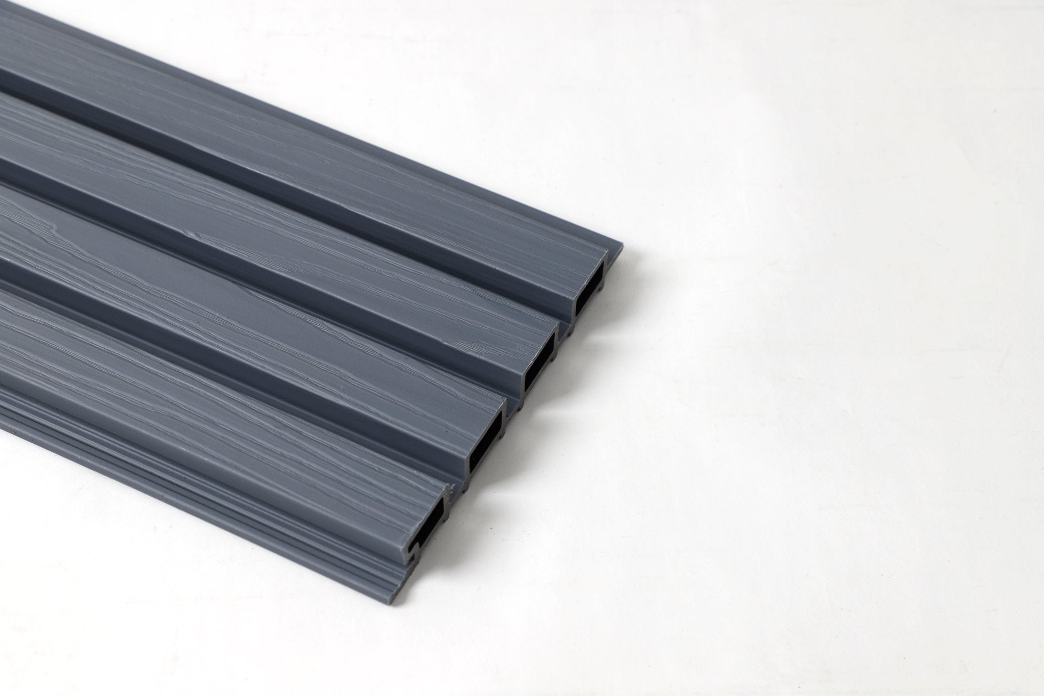 Light Gray Composite Wide Exterior Cladding | 5 PC/Box (34.4 sq ft ...